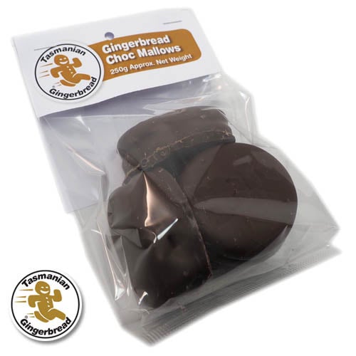 Gourmet Choc Mallow Biscuit Pack 250g | Tasmanian Gingerbread